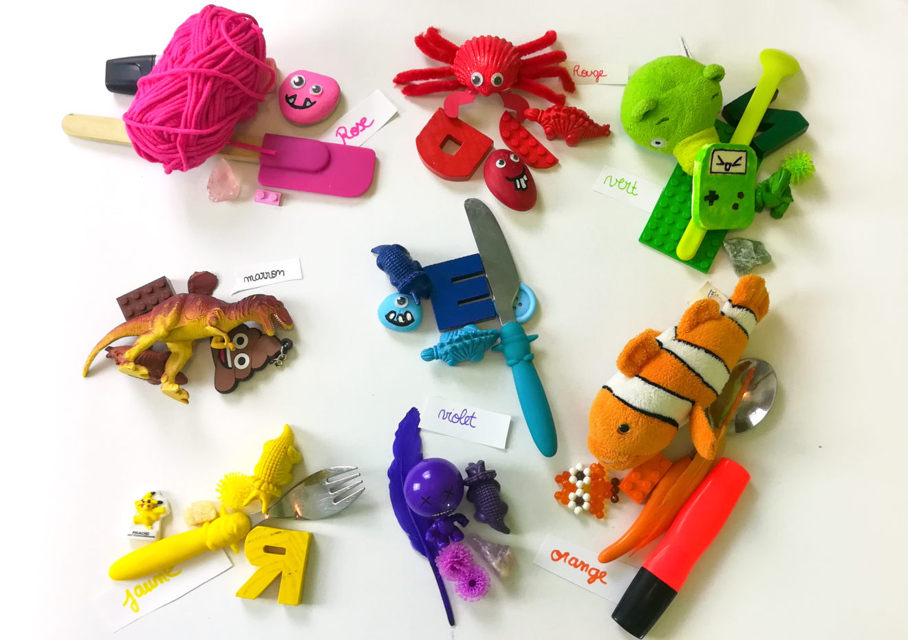 Activité apprentissage des couleurs - ManzaBull'