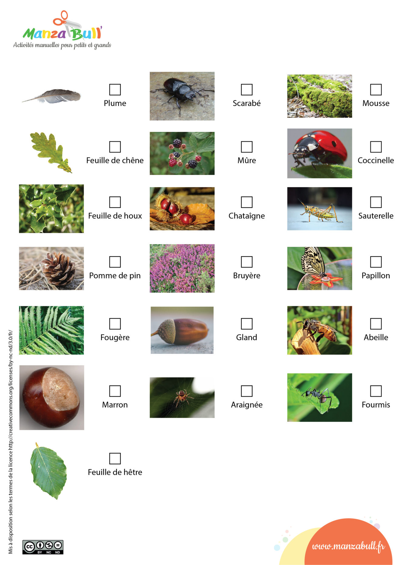 Chasse aux trésors dans la forêt - ManzaBull'