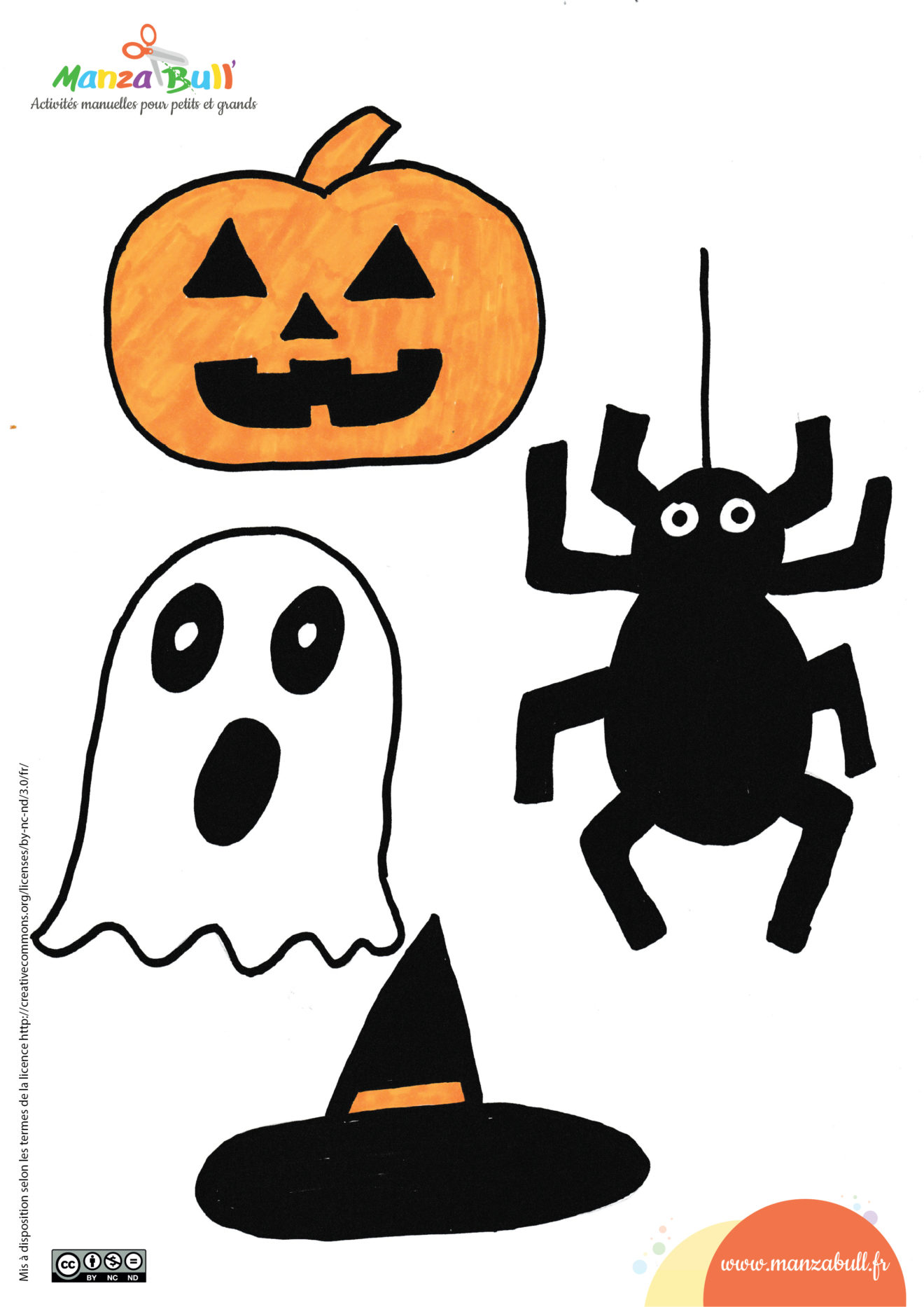 Activité pâte à modeler d'Halloween - ManzaBull'