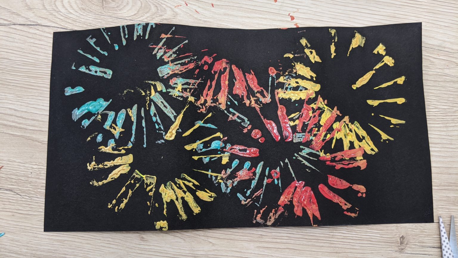 Activités manuelles feu d'artifice - tuto bricolage 14 juillet - ManzaBull'