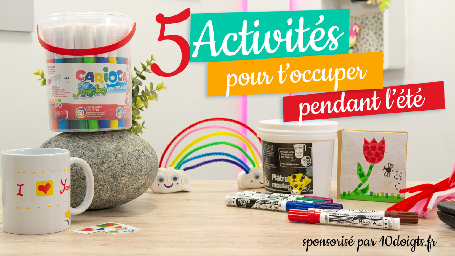 5 activités manuelles pour les vacances - ManzaBull'
