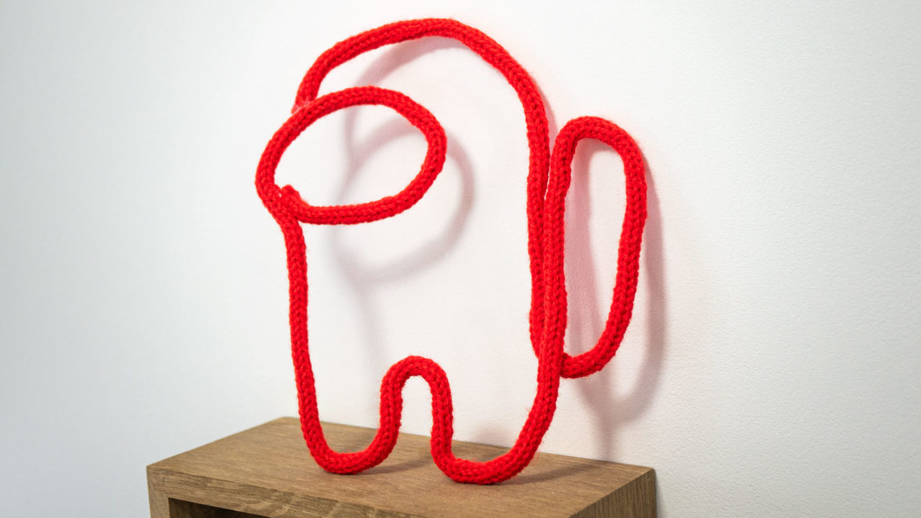 DIY Among Us - ManzaBull' - tuto - déco - coloriage- perles