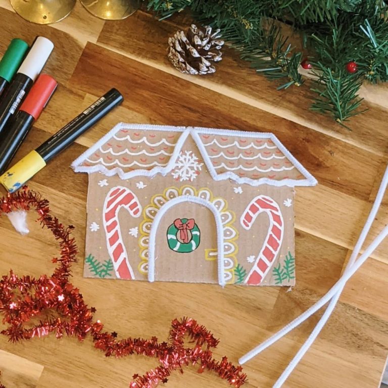 Activité de Noël : maison de pain d'épices - ManzaBull'