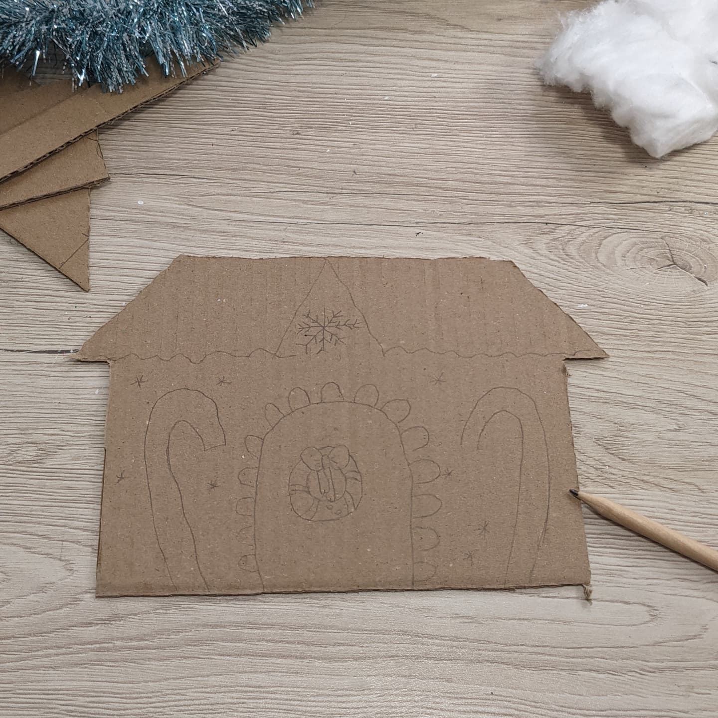 Activité de Noël : maison de pain d'épices - ManzaBull'