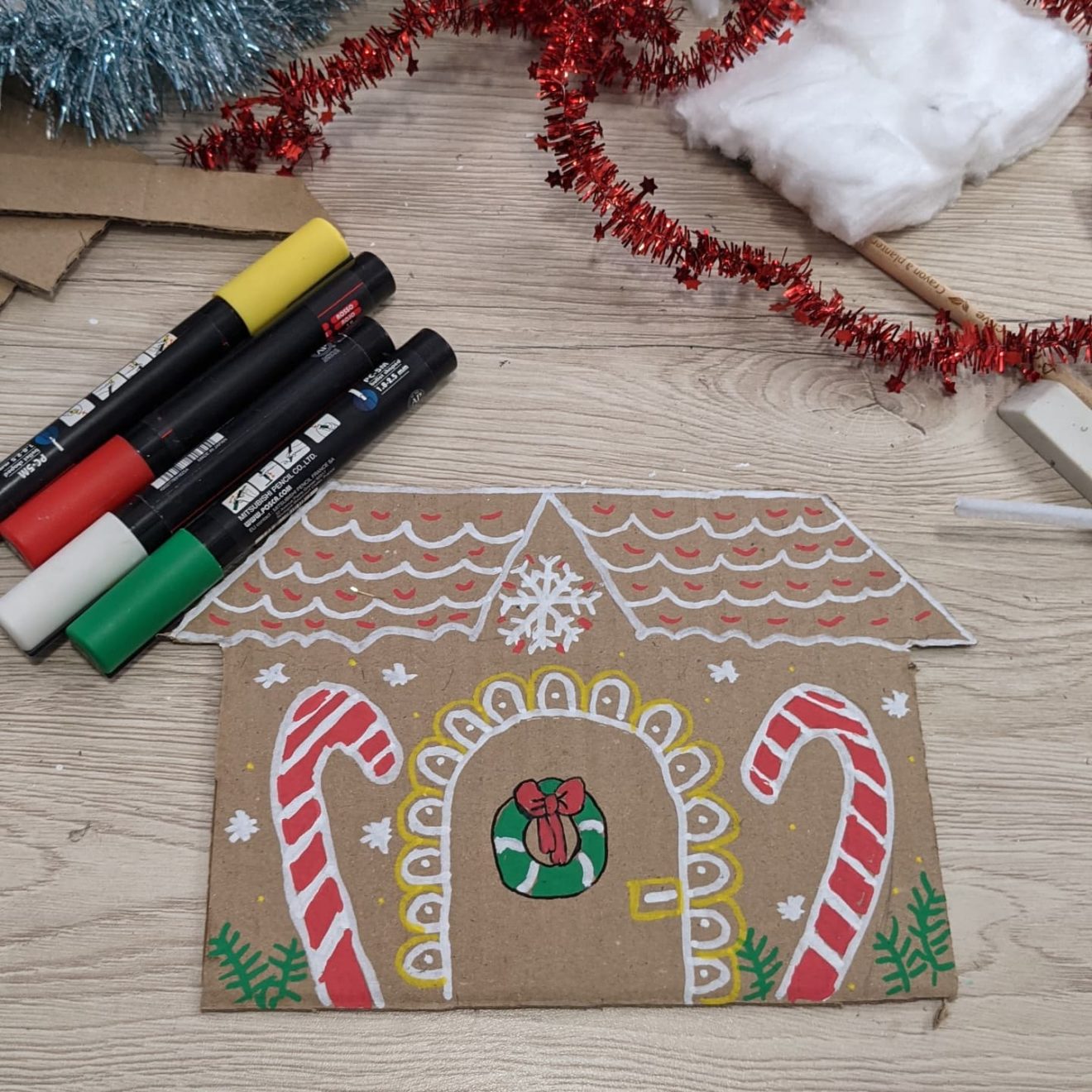 Activité de Noël : maison de pain d'épices - ManzaBull'