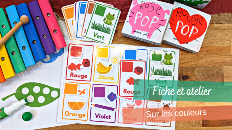 Atelier et activités sur l'apprentissage des couleurs - ManzaBull'