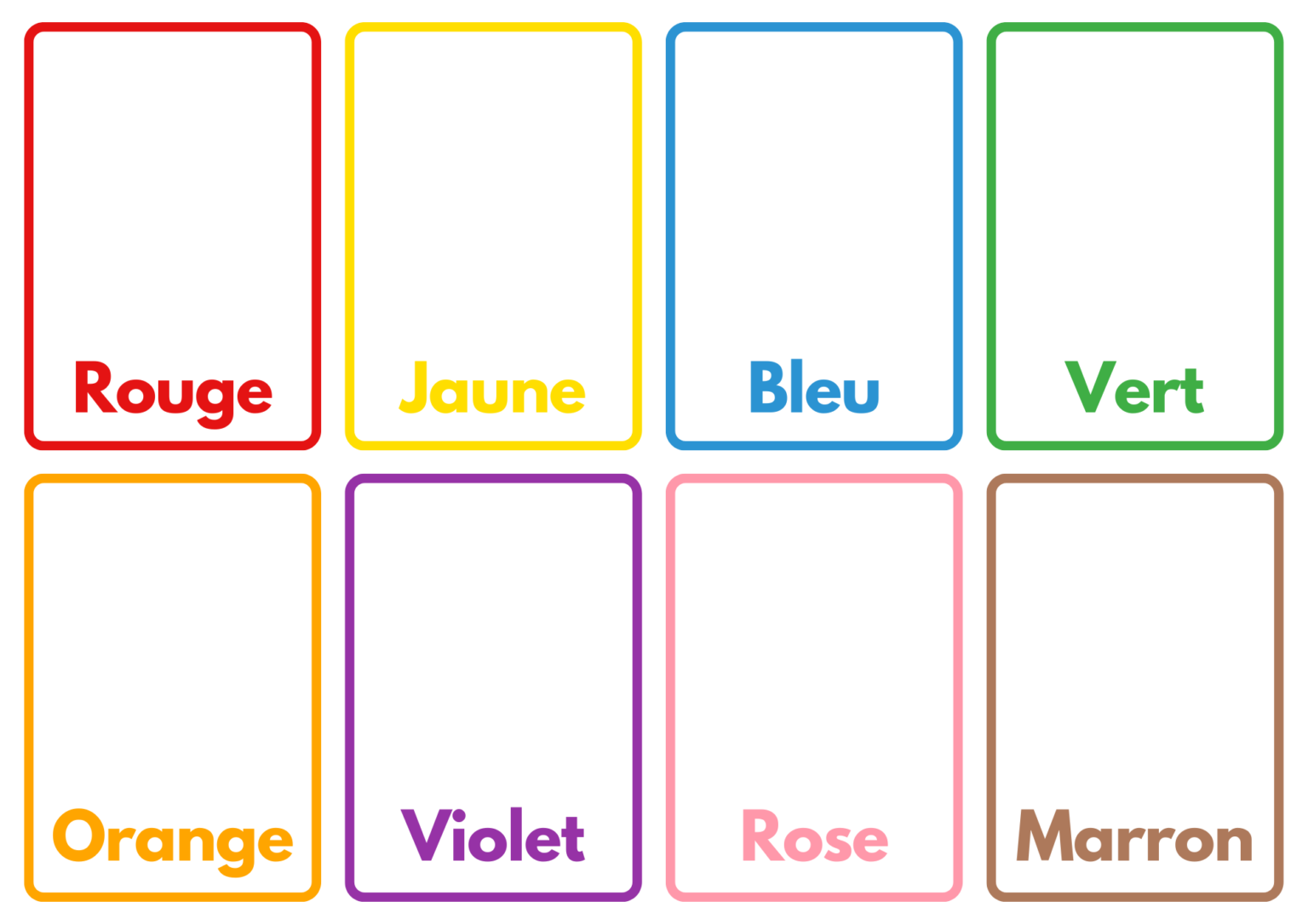 Atelier et activités sur l'apprentissage des couleurs - ManzaBull'