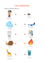 Fiches et jeux sur les contraires - ManzaBull'