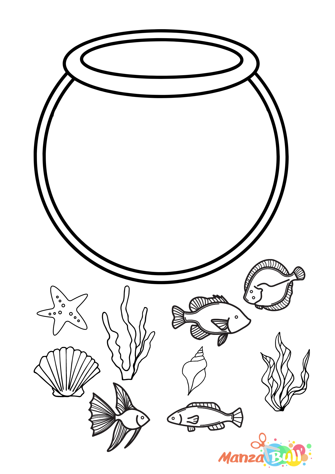 Activité manuelle aquarium à faire avec les enfants - poisson d'avril ...