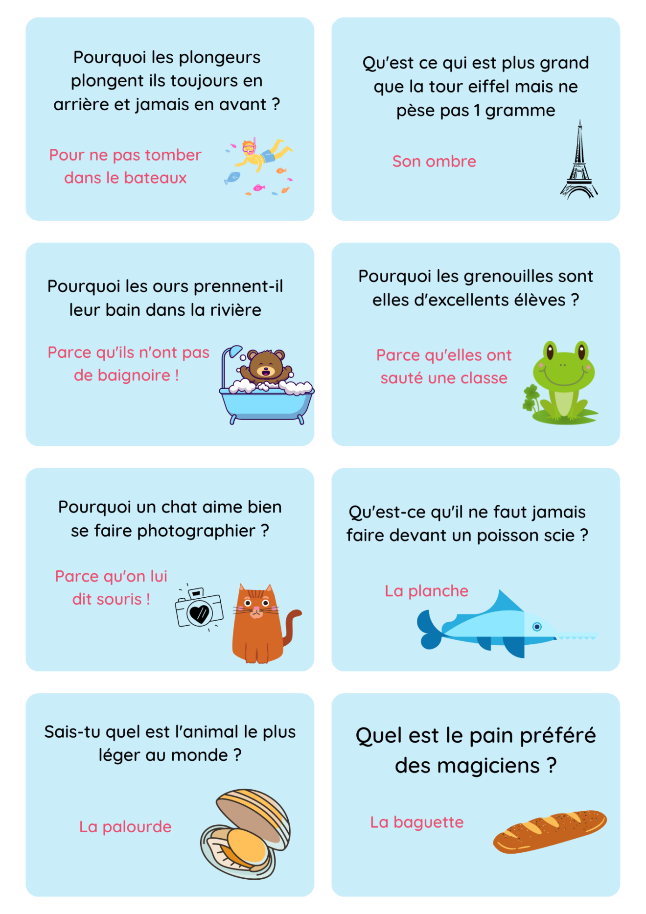 Top des blagues et devinettes pour enfants - ManzaBull'