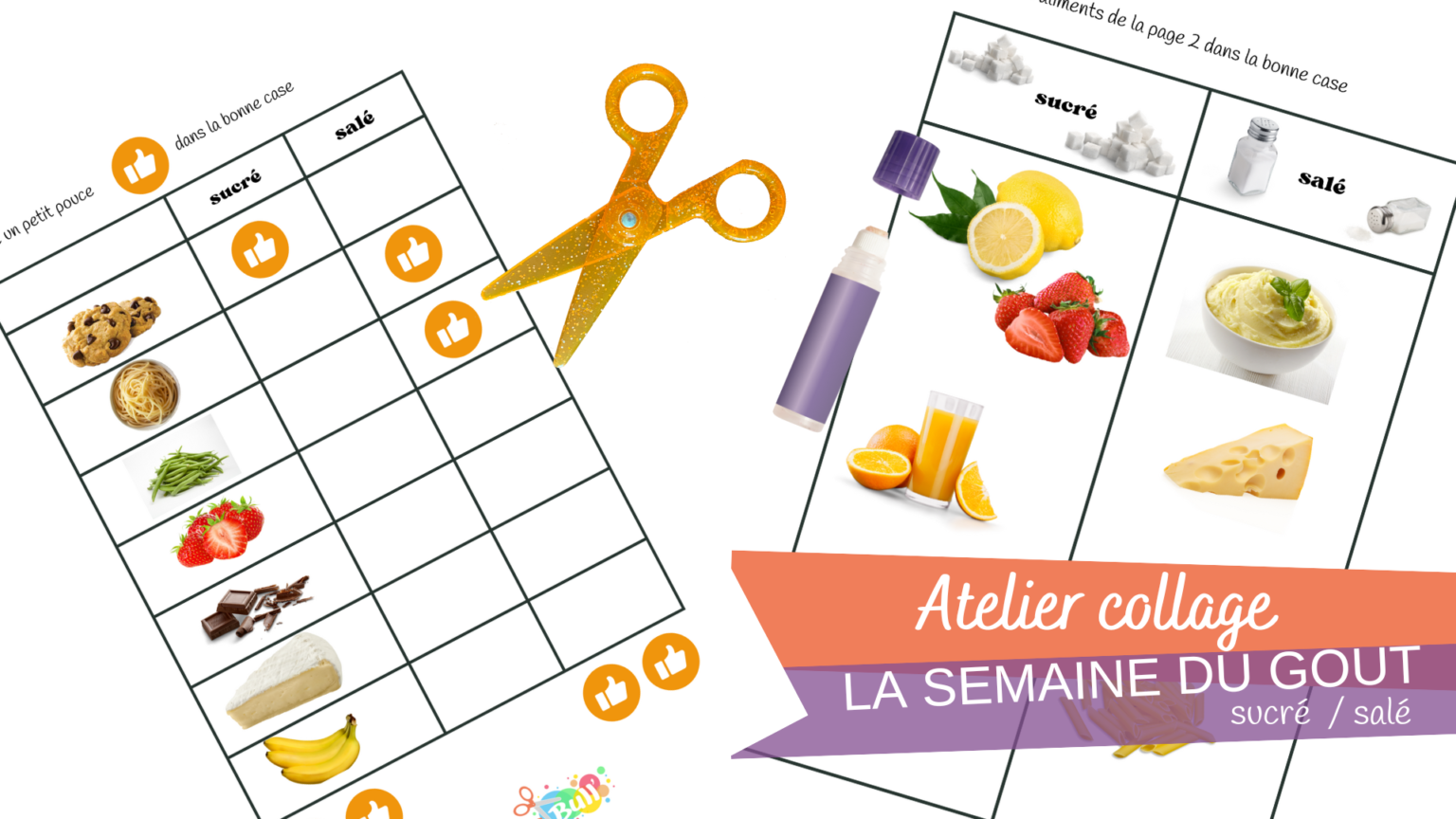 Fiches d'activités sur les aliments - ManzaBull'