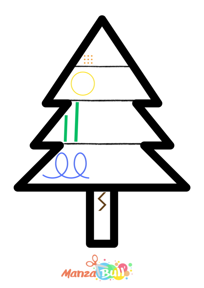 Activité graphisme de Noël - ManzaBull'