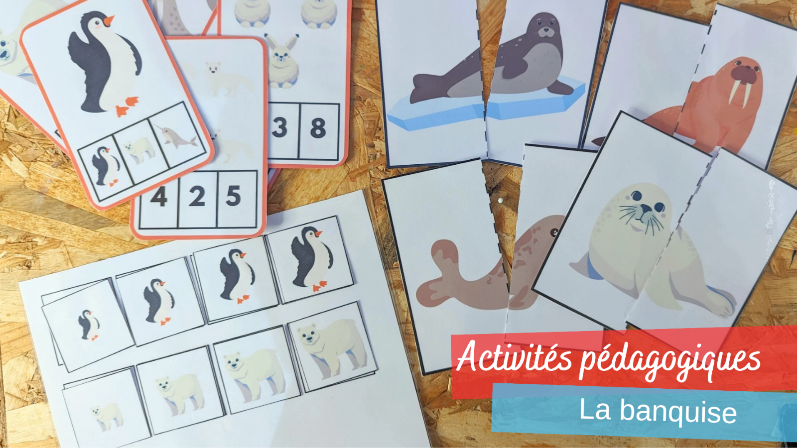 Jeux à imprimer sur thème de la banquise - ManzaBull'