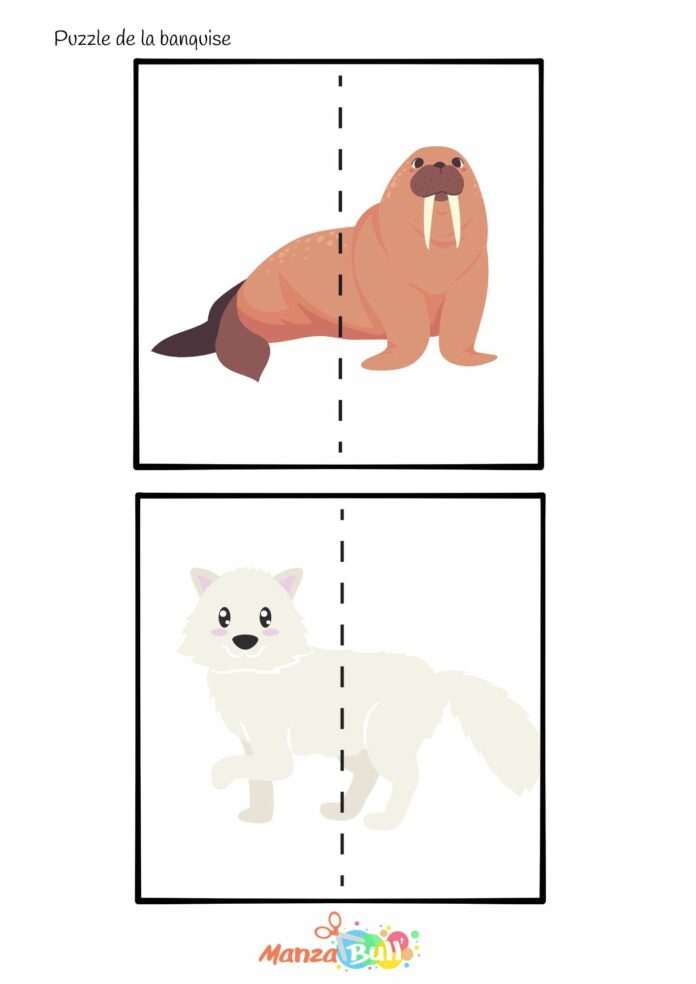 Jeux à imprimer sur thème de la banquise - ManzaBull'