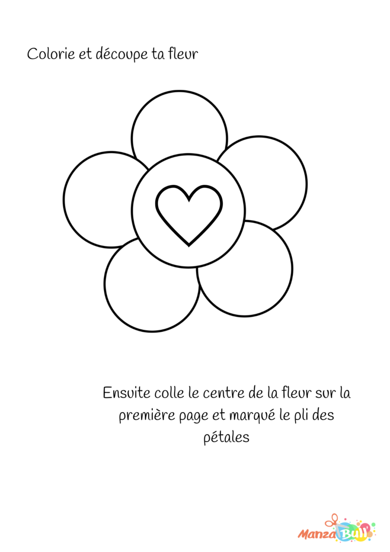 Activité manuelle enfant pour la fête des mères - ManzaBull'