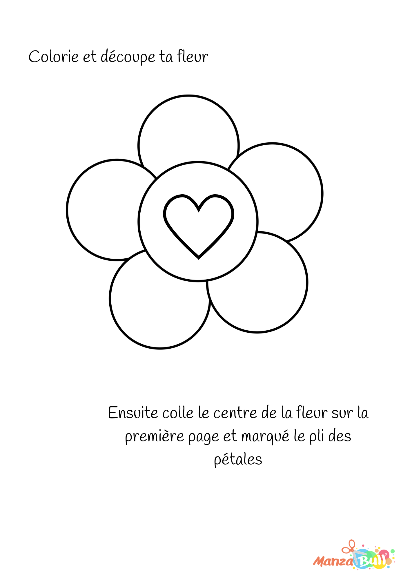 Activité manuelle enfant pour la fête des mères - ManzaBull'