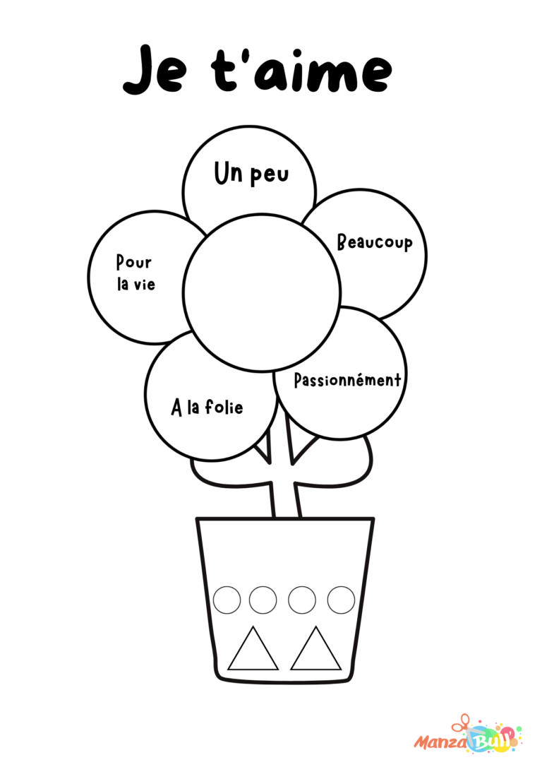 Activité manuelle enfant pour la fête des mères - ManzaBull'