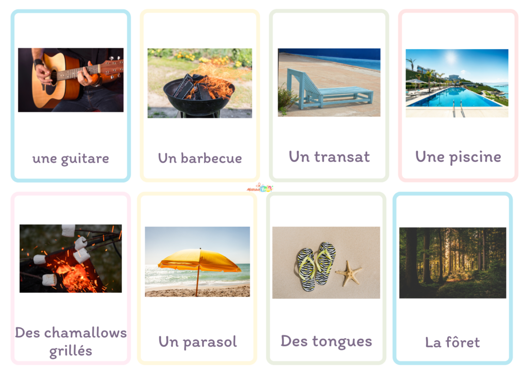 Activités manuelles d'été et fiches pédagogiques sur le thème du ...