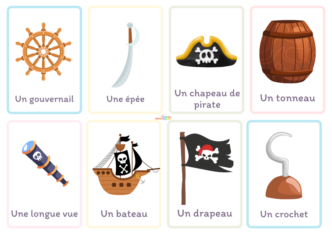 Activités manuelles et fiches pédagogiques sur le thème des pirates ...