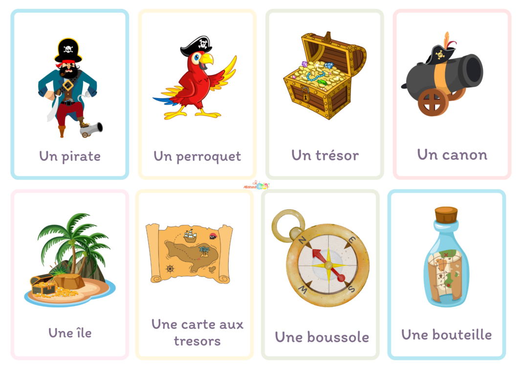 Activités manuelles et fiches pédagogiques sur le thème des pirates ...