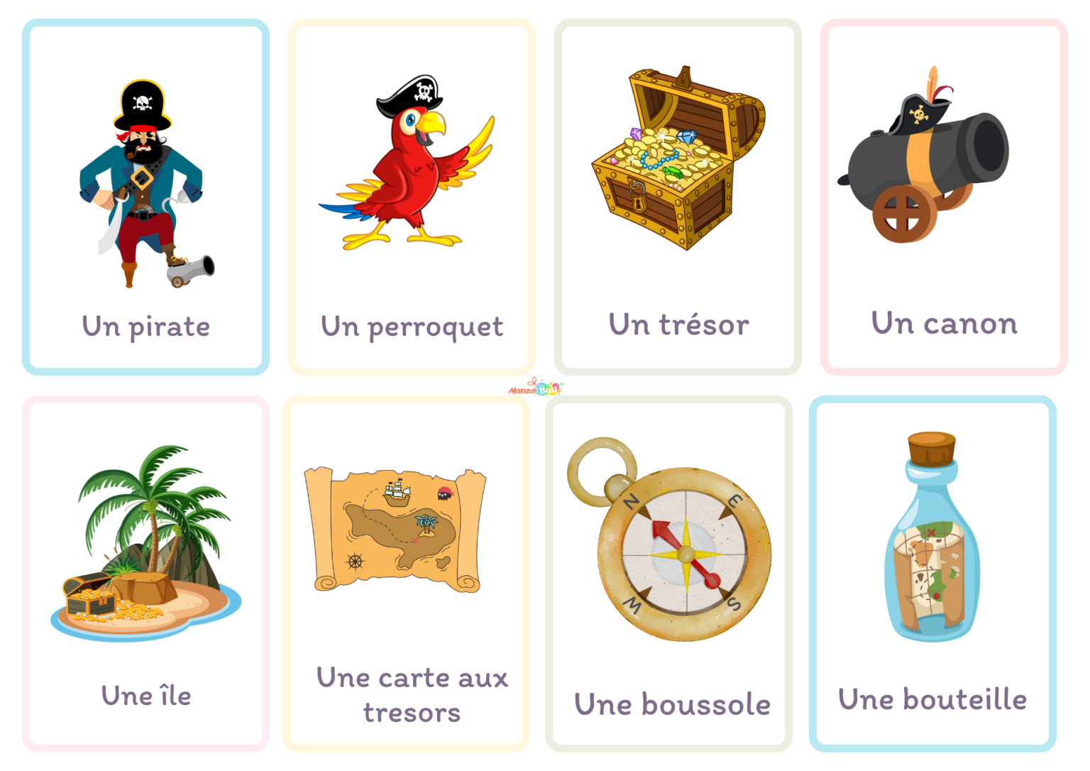 Activités manuelles et fiches pédagogiques sur le thème des pirates ...