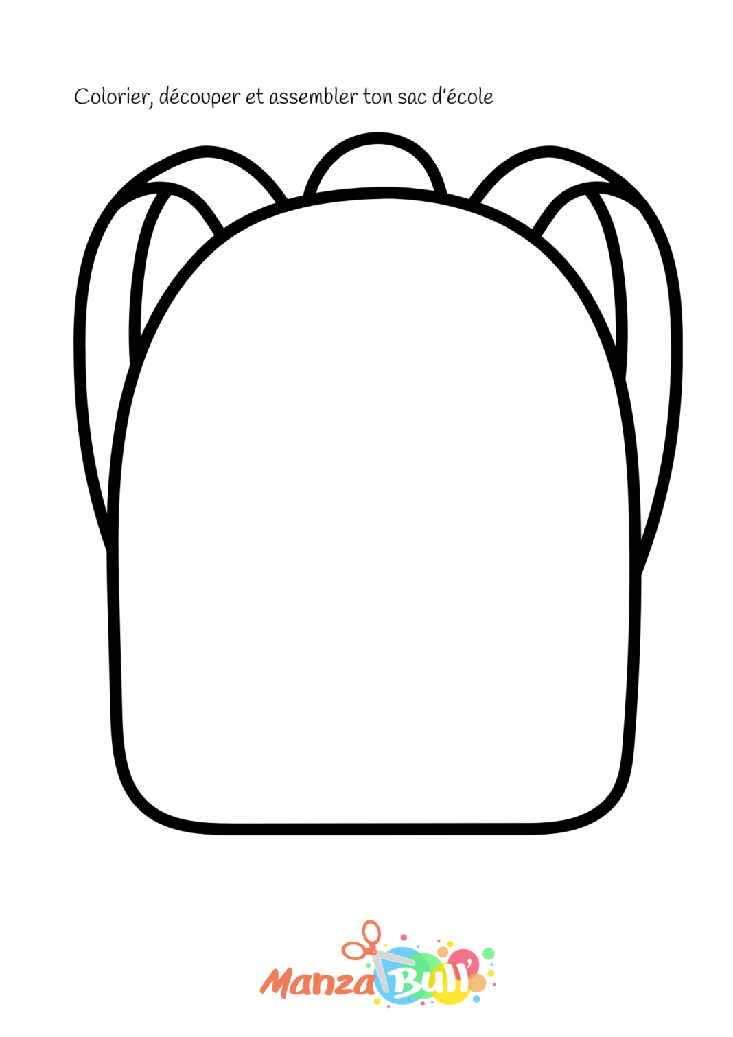 Activité manuelle et pédagogique pour la rentrée scolaire - ManzaBull'