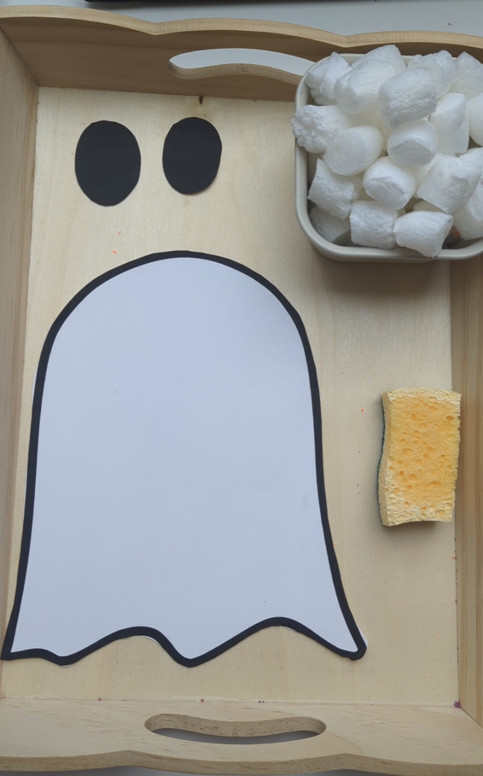 Activité fantôme pour halloween à faire avec les enfants - ManzaBull'