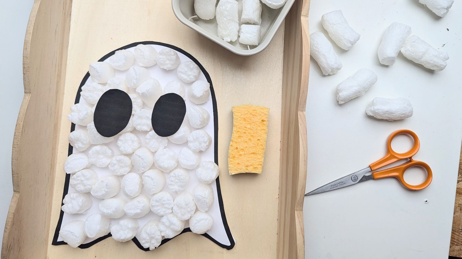 Activité fantôme pour halloween à faire avec les enfants - ManzaBull'