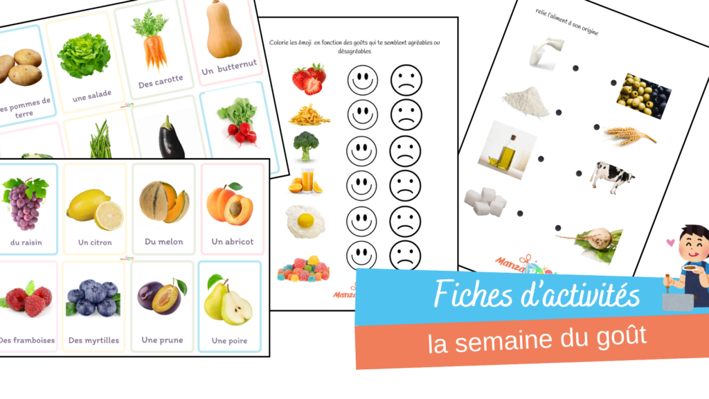 Activités pédagogiques pour la semaine du goût - ManzaBull'