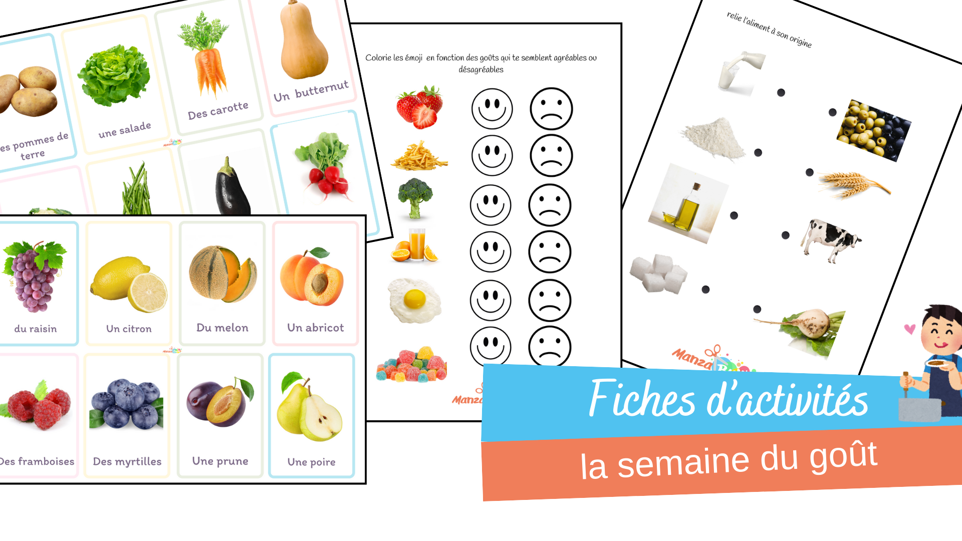 Activités pédagogiques pour la semaine du goût - ManzaBull'