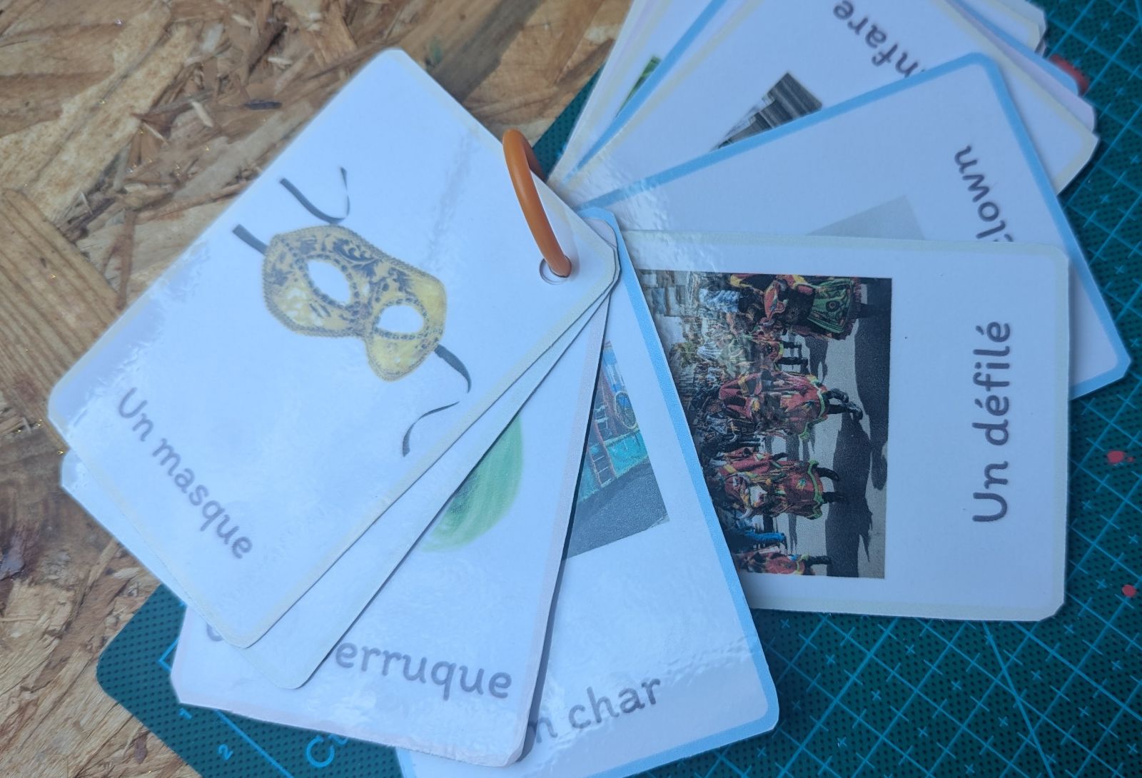 Imagier du carnaval à imprimer gratuitement - ManzaBull'