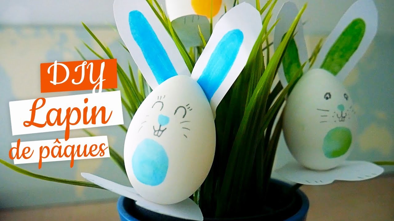 Pâques : DIY déco lapin - ManzaBull'